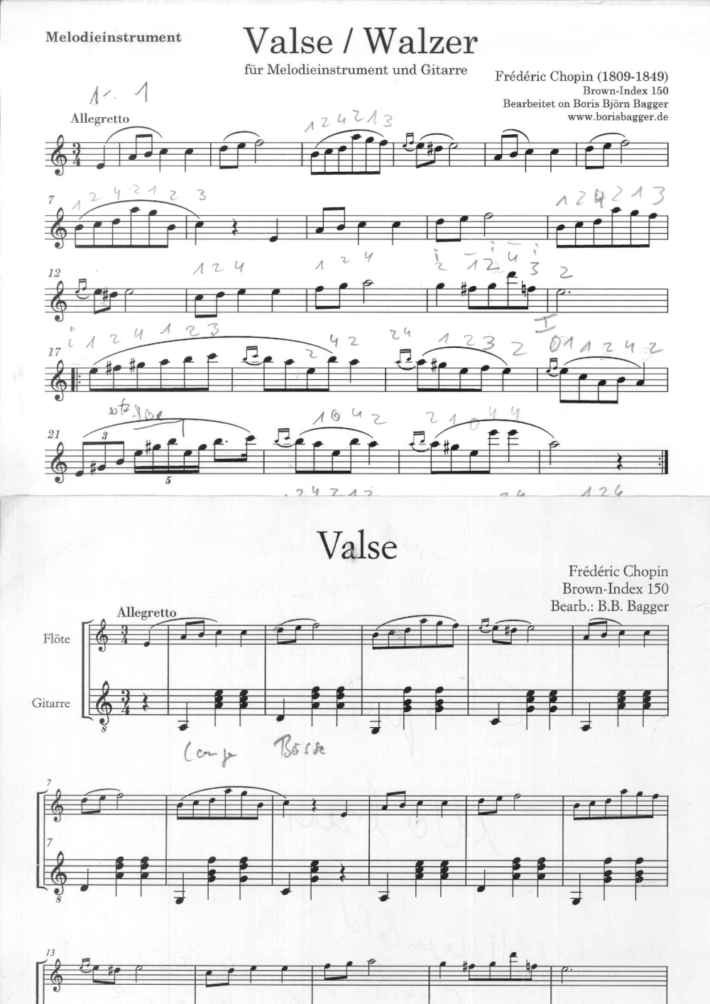 Noten - Boris Björn Bagger